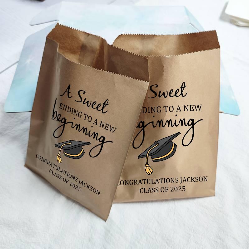 Personalized Graduation Favor Bags, Graduation Party Favors, Cookie ...
