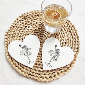 Custom Paper Coasters, Personalized Coasters for Weddings, Corporate ...