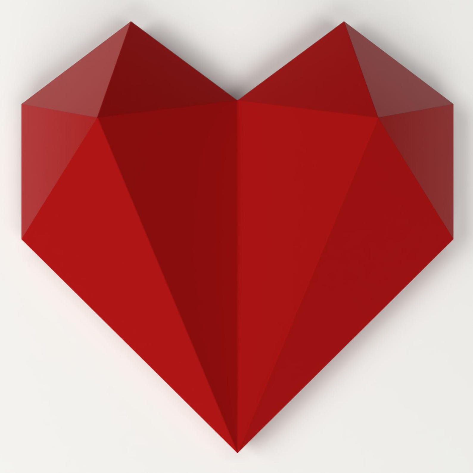 3d Heart CNC File | ACP ACM Wall Panel Design | 2d & 3d Files | Dxf Svg ...