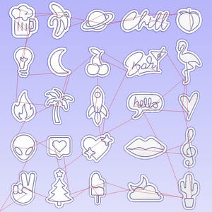 Neon Sign Collection | 25 Digital Files for CNC & Led Flex | SVG DXF Ai ...