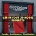 3D Acm Panel Design for CNC and 3D Modeling | Facade Cladding Vector ...