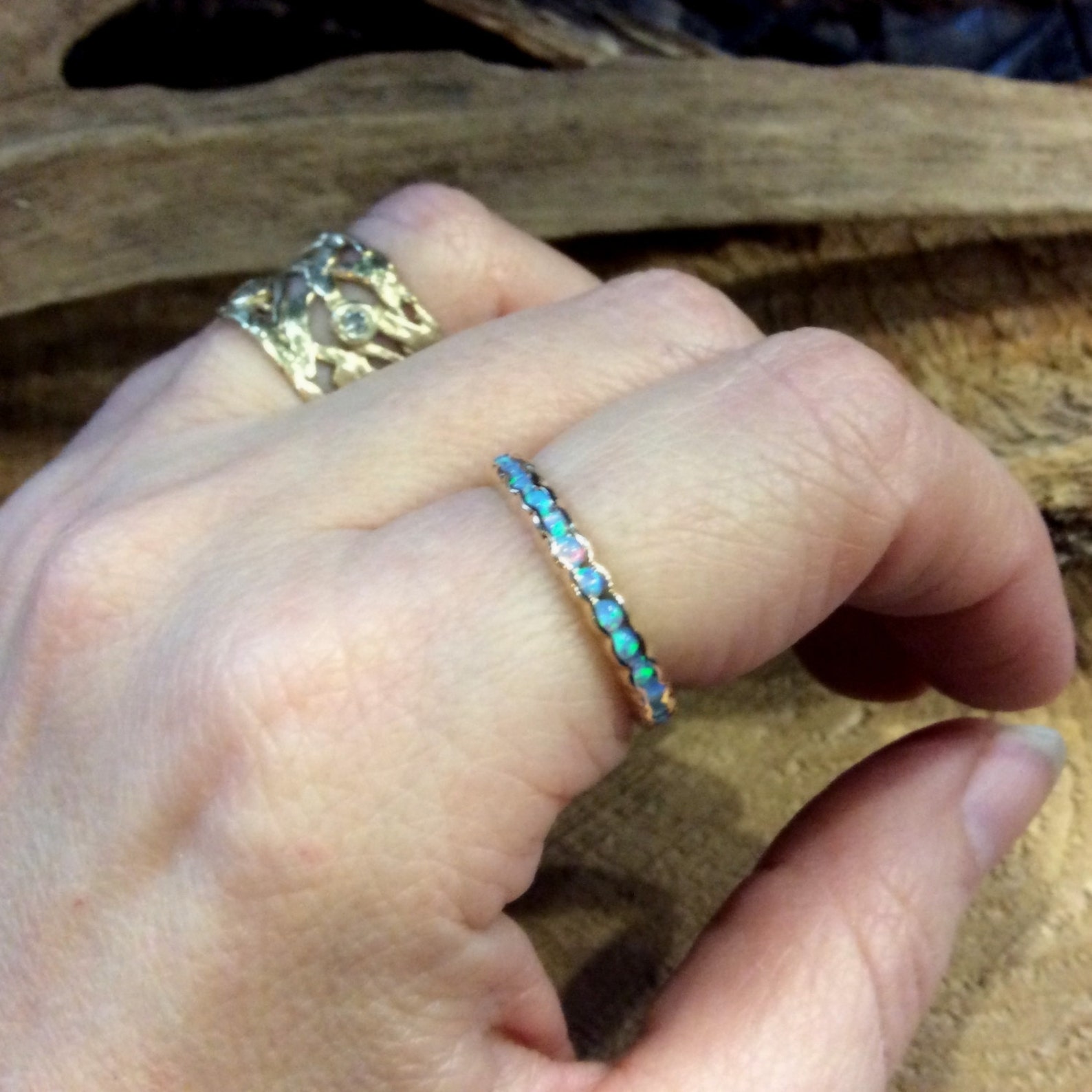 Stacking Ring Infinity Ring Eternity Ring Silver Ring - Etsy