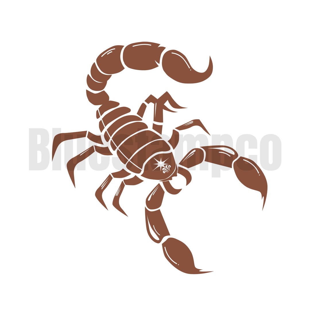 Scorpio Zodiac Scorpion SVG | Tribal Scorpion Vector Design for Cricut ...