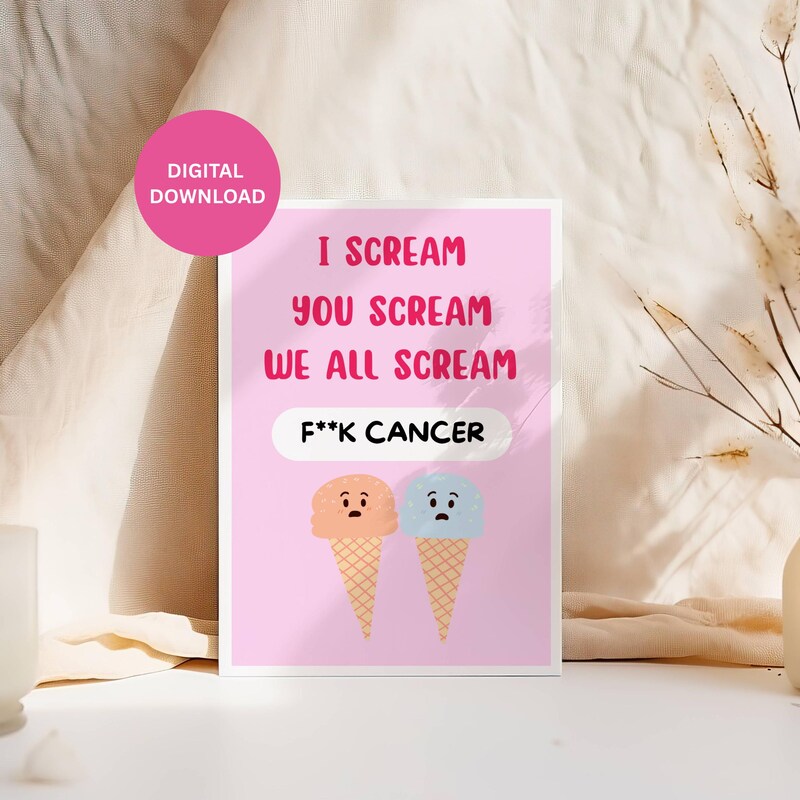 Funny Cancer Card - Etsy