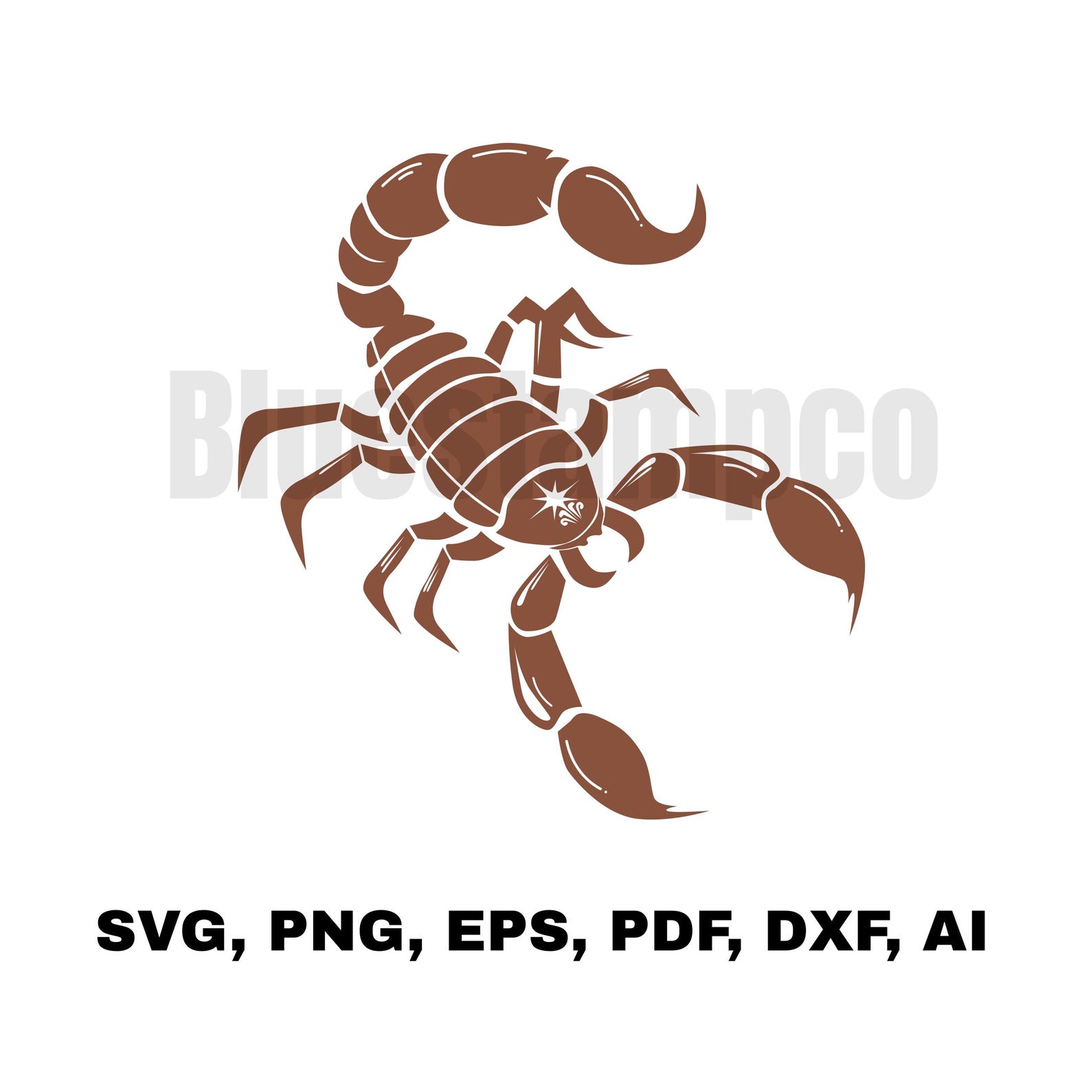 Scorpio Zodiac Scorpion SVG | Tribal Scorpion Vector Design for Cricut ...
