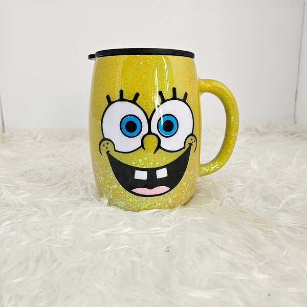 Spongebob Cup - Etsy