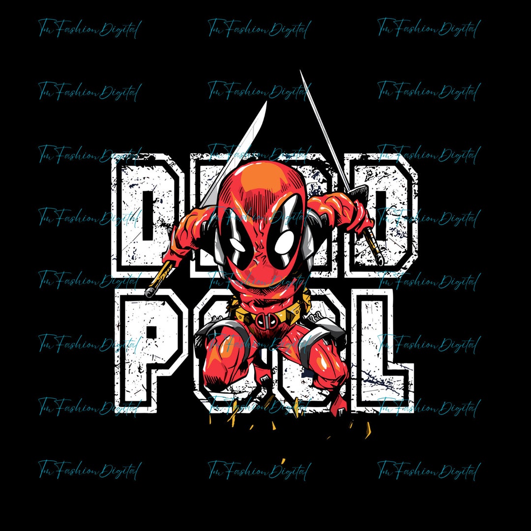 Deadpool Png, Deadpool PNG Digital Design PNG File for Sublimation ...