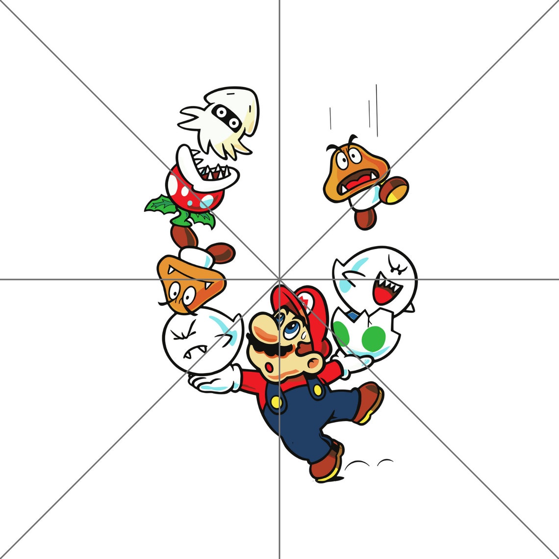 Super Mario Collage Png, Super Mario Clipart, Printable Mario Png ...