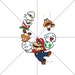 Super Mario Collage Png, Super Mario Clipart, Printable Mario Png ...