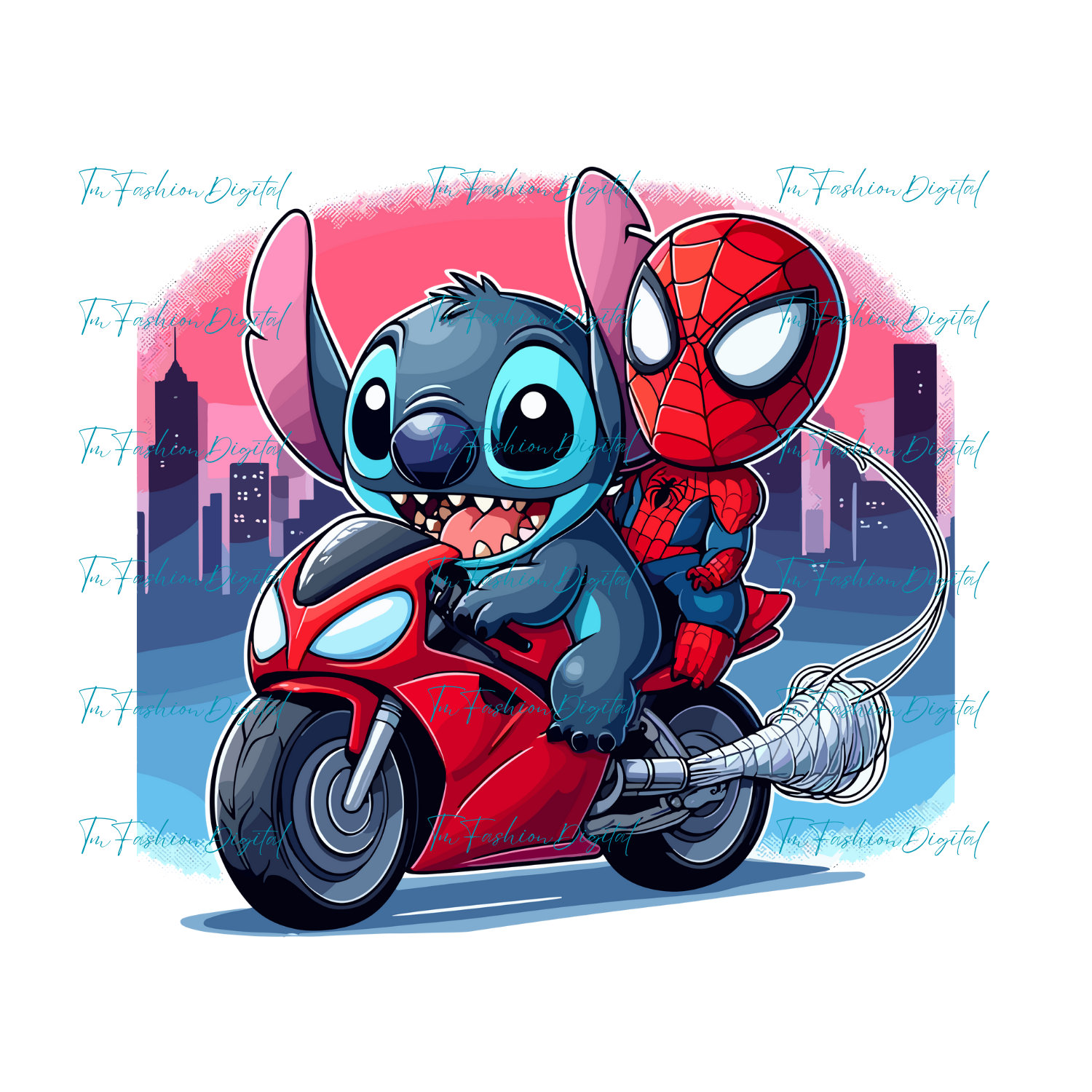 Stitch With Spiderman Png, Cute Stitch Png, Cute Spiderman Png ...