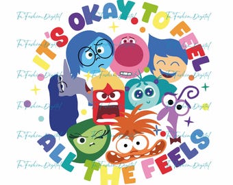 Pack 20+ Cartoon Emotions Png, It’s Okay to Feel All the Feels Png ...