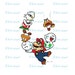 Super Mario Collage Png, Super Mario Clipart, Printable Mario Png ...