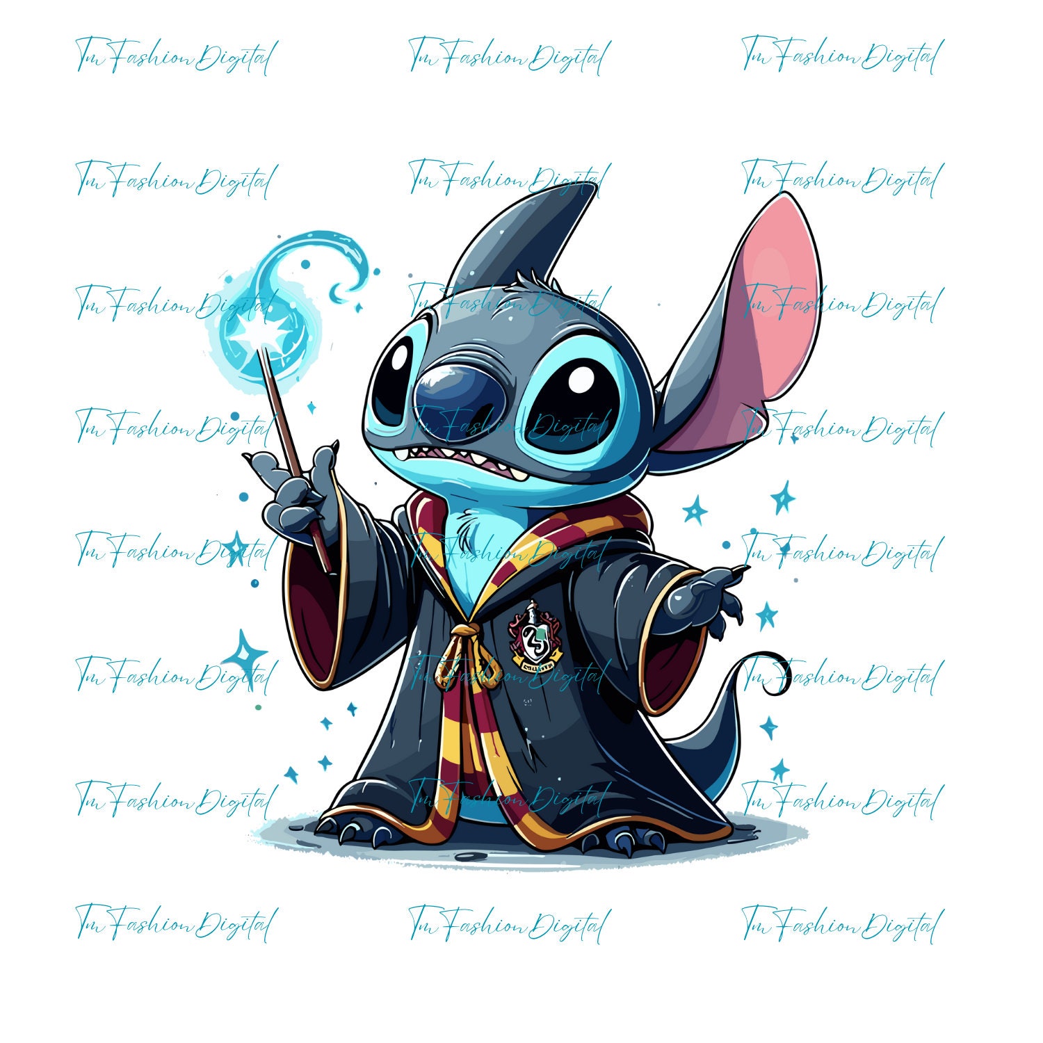 Wizard Stitch PNG, Stitch Potter Png, Magic Stitch Png, Stitch Hogwarts ...
