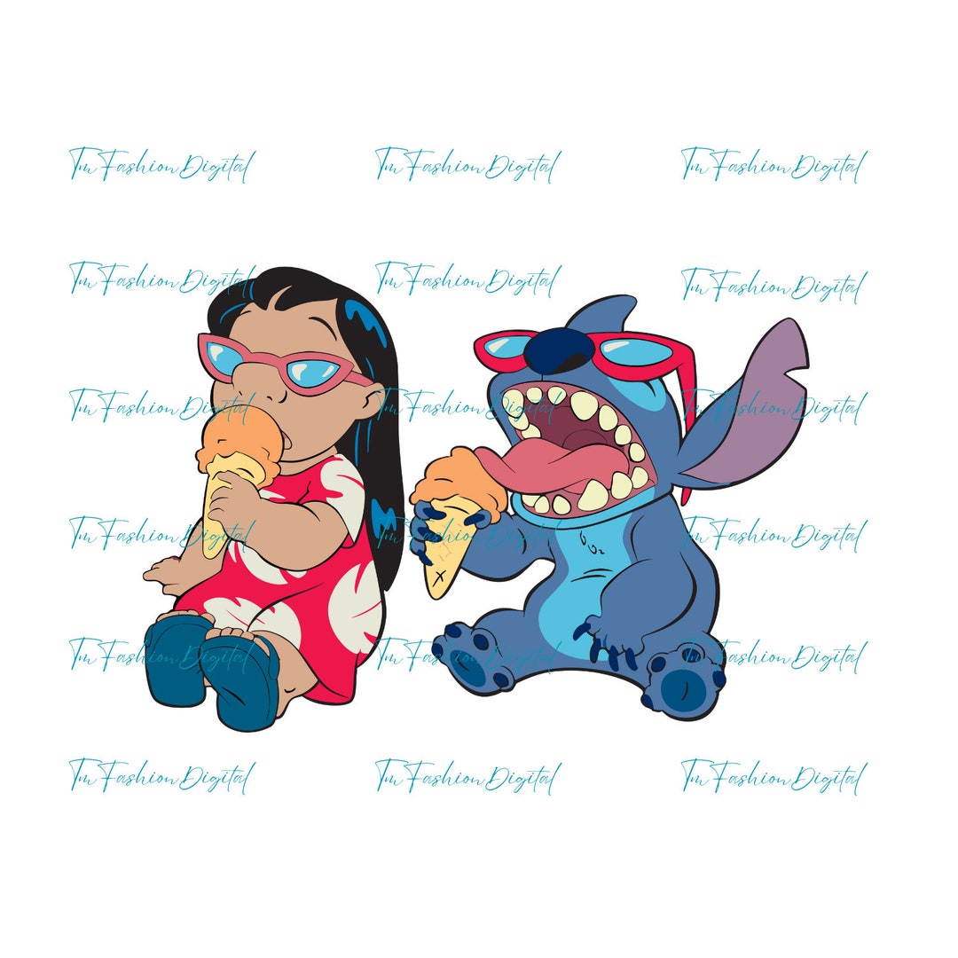 Lilo and Stitch Summer Vibes Png, Cute Stitch Png, Stitch Clipart ...