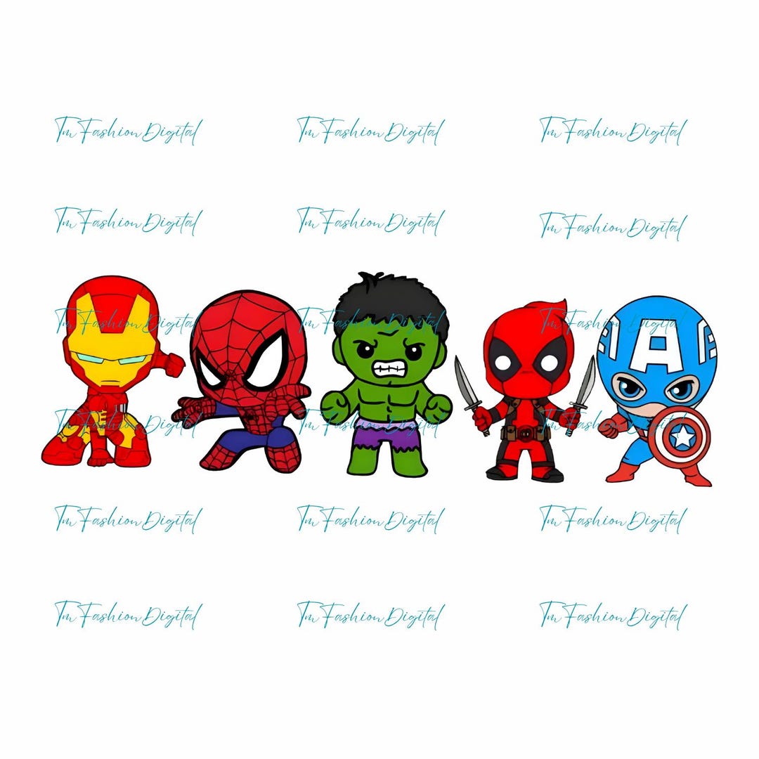 Superhero Friends Png, Marvel Friends Png, Superhero Png, Cute Avengers ...