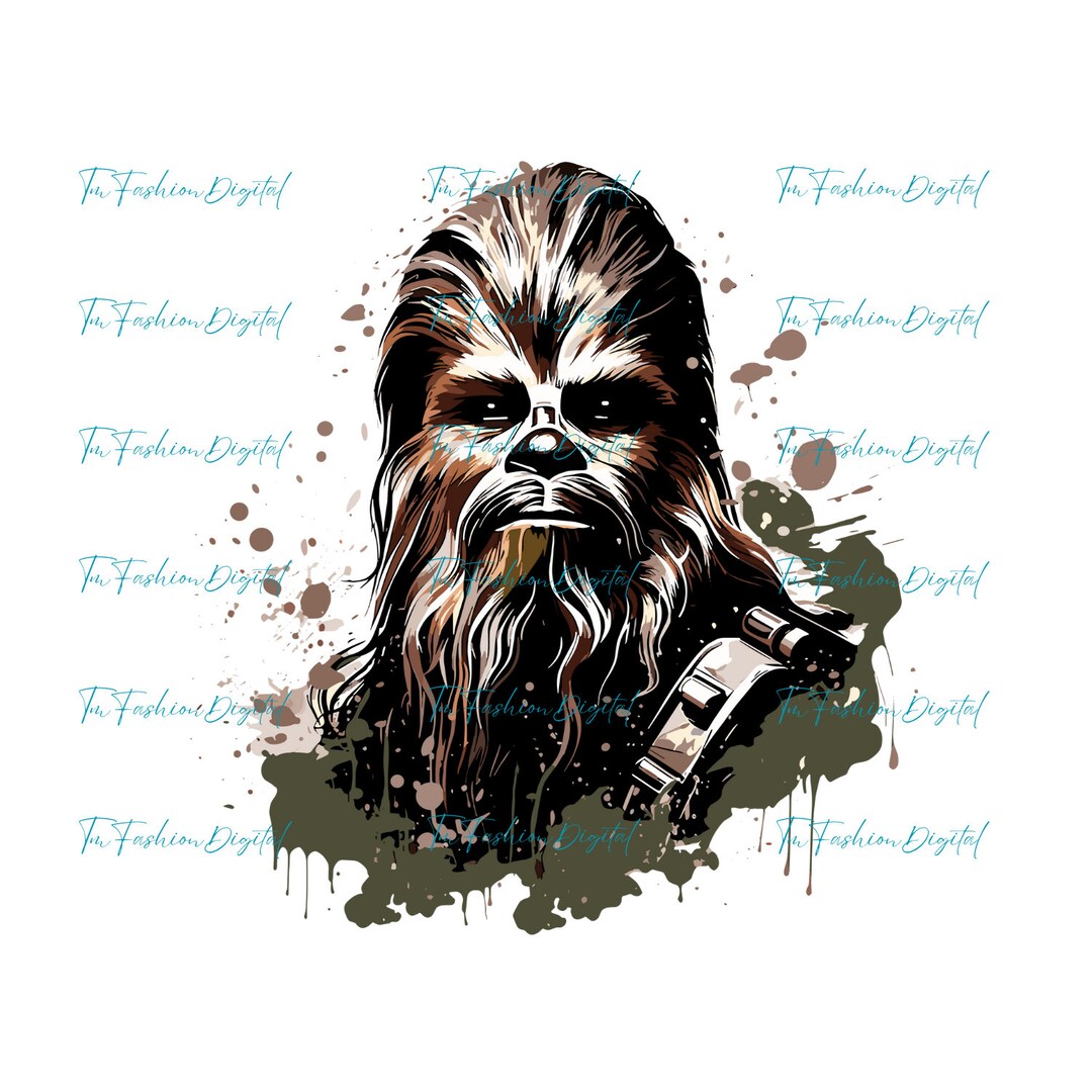 Chewbacca PNG, Star Wars PNG, Chewbacca Clipart, Digital Download ...