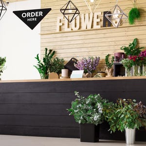 Set Order Here, Pick up Here Sign| Restaurant Options | Cafe Coffee ...