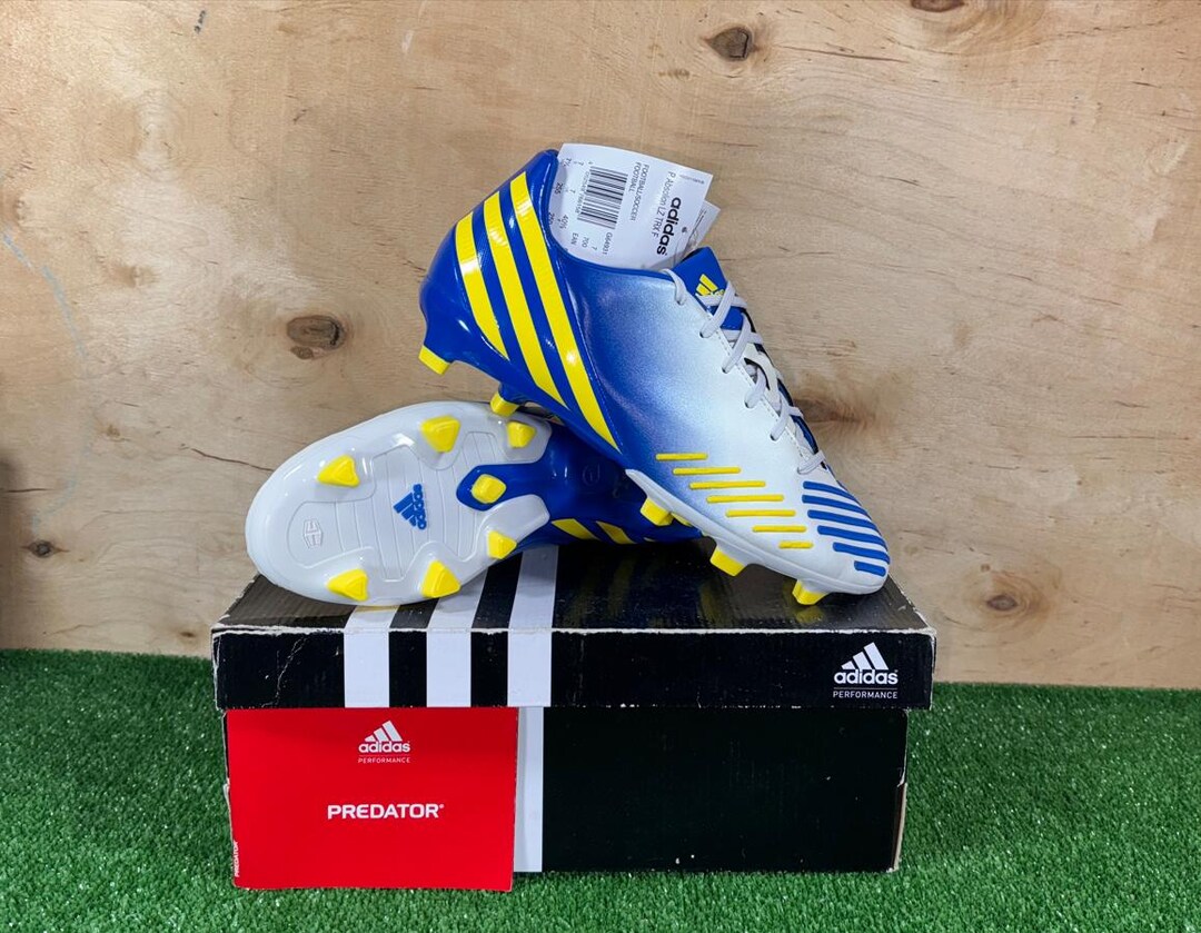 Adidas Predator Absolion LZ FG G64931 Elite Blue Boots Cleats Mens ...