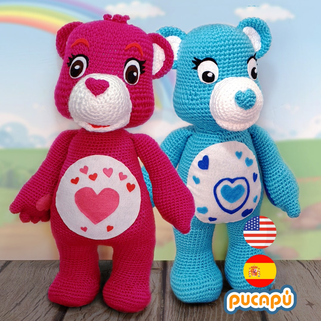 Care Bear Pattern, Care Bear Crochet Pattern, Care Bear Amigurumi, Care ...