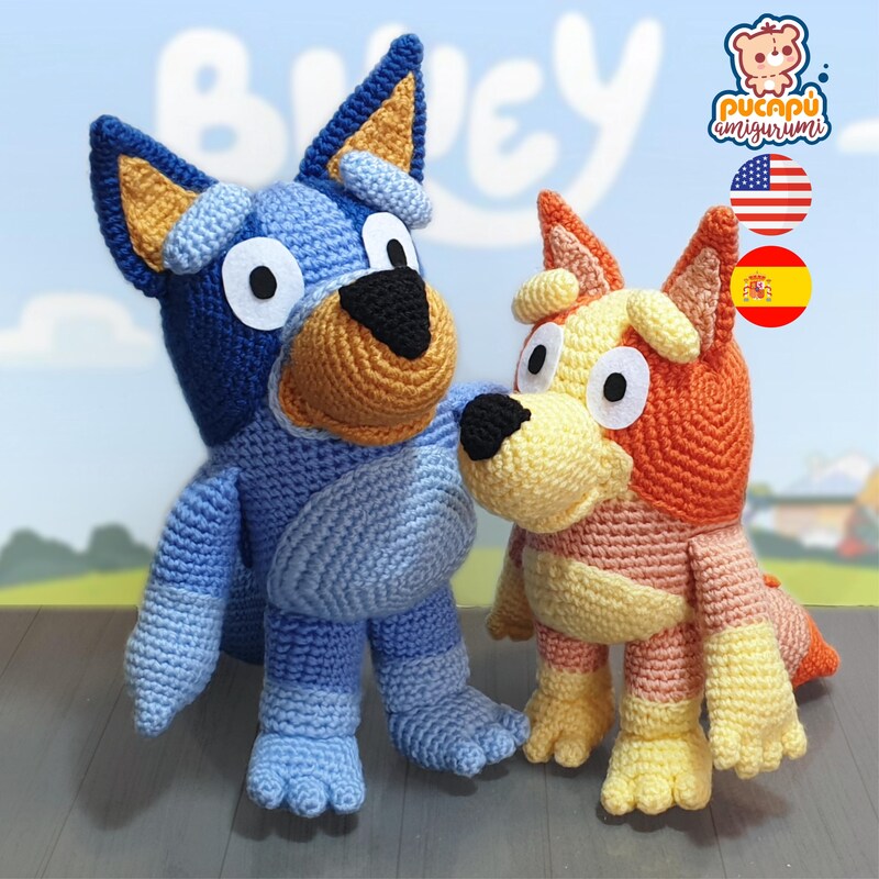 Bluey Crochet Pattern - Etsy