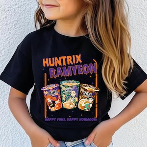 Huntrix Cup Noodles T Shirt - Etsy UK