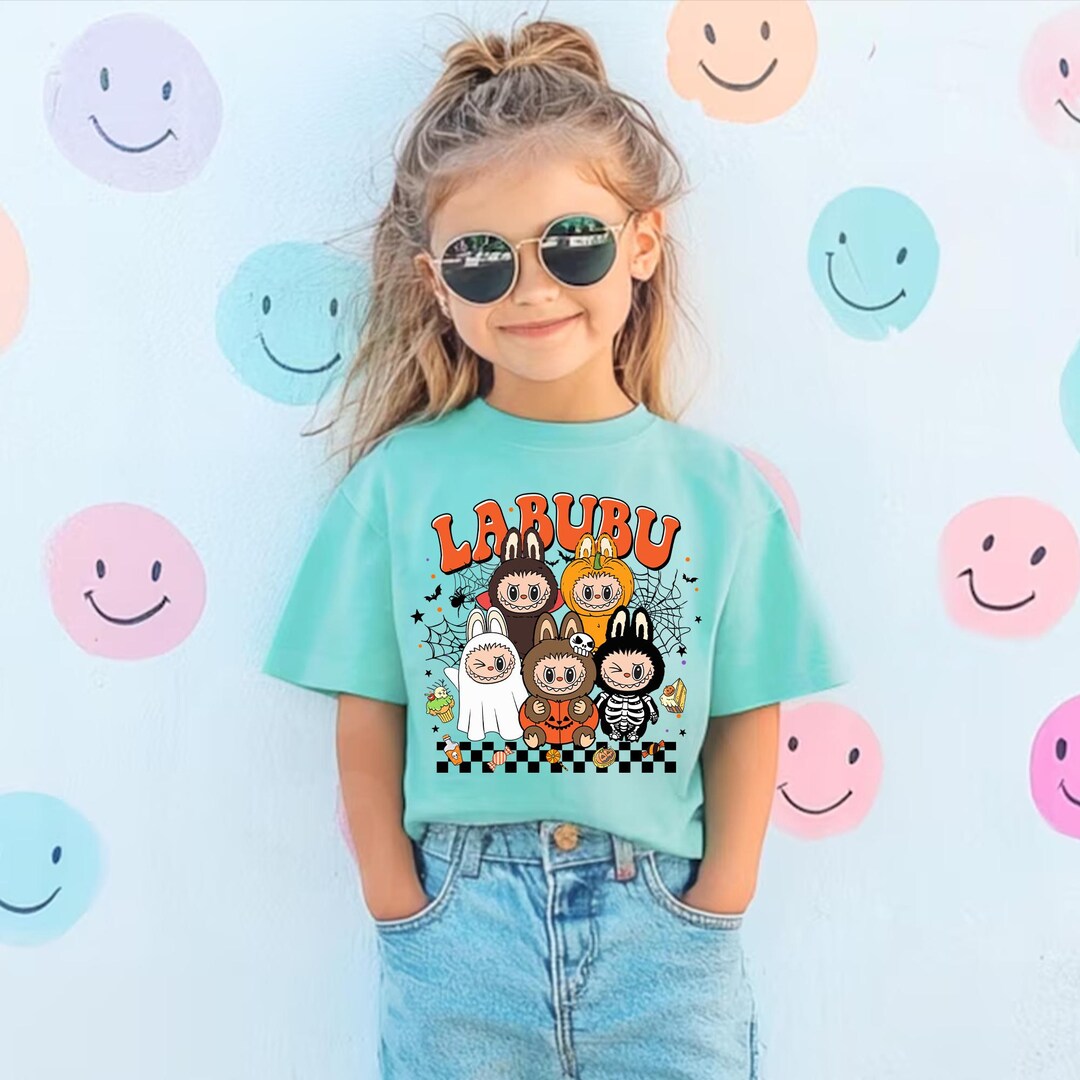 Labobo Halloween Shirt: Spooky Cartoon Kids & Women's Tee - Etsy