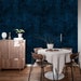 Dark Blue Stucco Grunge Wallpaper, Removable Peel and Stick Wallpaper ...
