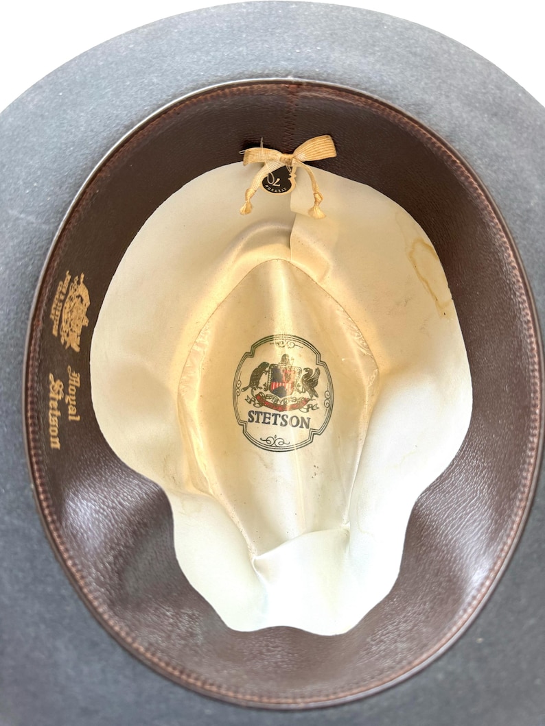 Vintage Royal Stetson Hat Gray - Size 7 ~1940s (estimated Time Period ...