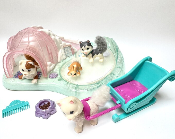 Littlest Pet Shop Twinkling Sledding Party - Etsy
