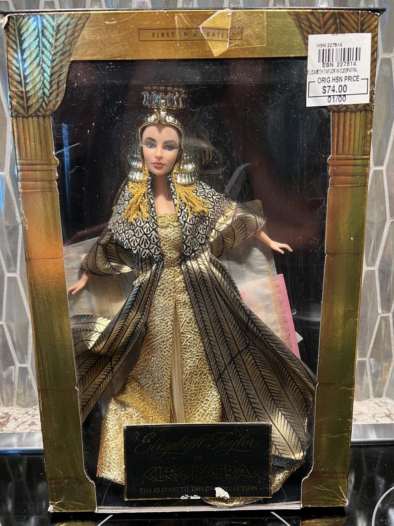 Elizabeth Taylor, Cleopatra, Barbie - Etsy