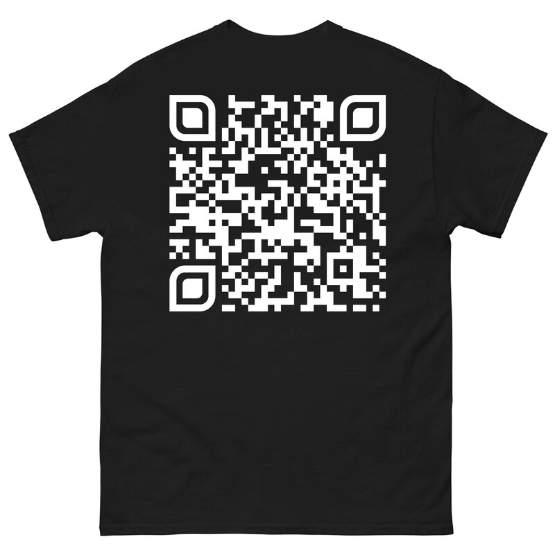 Trump Qr Code Tee - Etsy