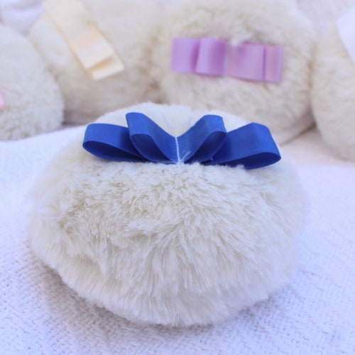 Faux Fur Vintage Style Powder Puff Retro Powder Puff - Etsy