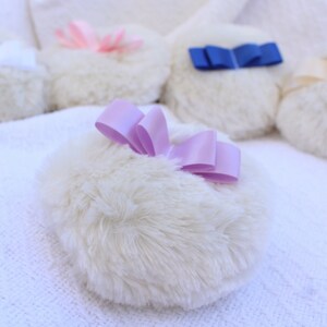 Faux Fur Vintage Style Powder Puff Retro Powder Puff - Etsy
