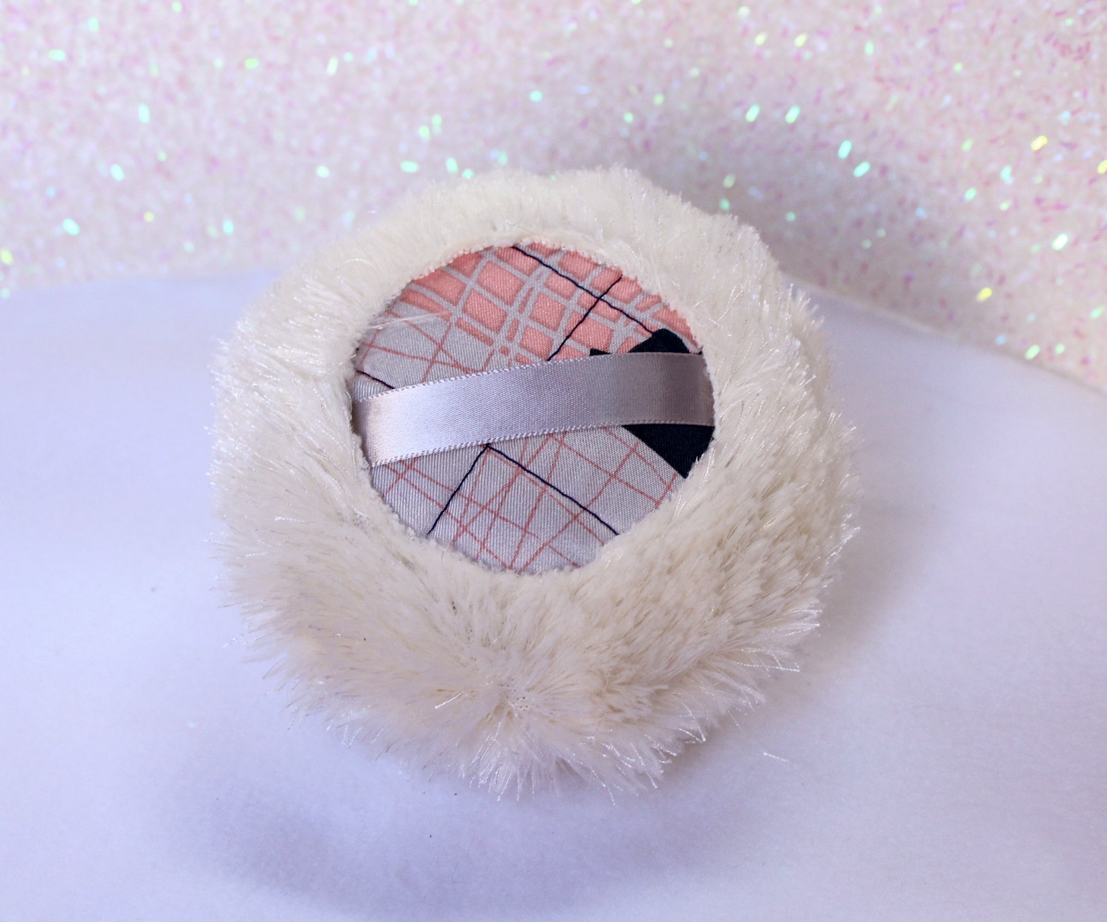 Faux Fur Vintage Style Powder Puff Retro Powder Puff ~ Quilted! - Etsy