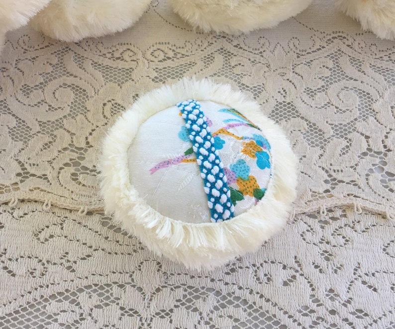 Faux Fur Vintage Style Powder Puff Retro Powder Puff ~ Quilted! - Etsy
