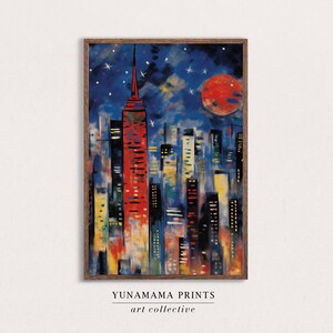 High-rise Buildings Painting Art Print | Watercolor Art | Oil Painting ...