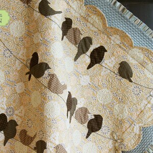 All a Twitter - Applique Quilt PDF - Etsy