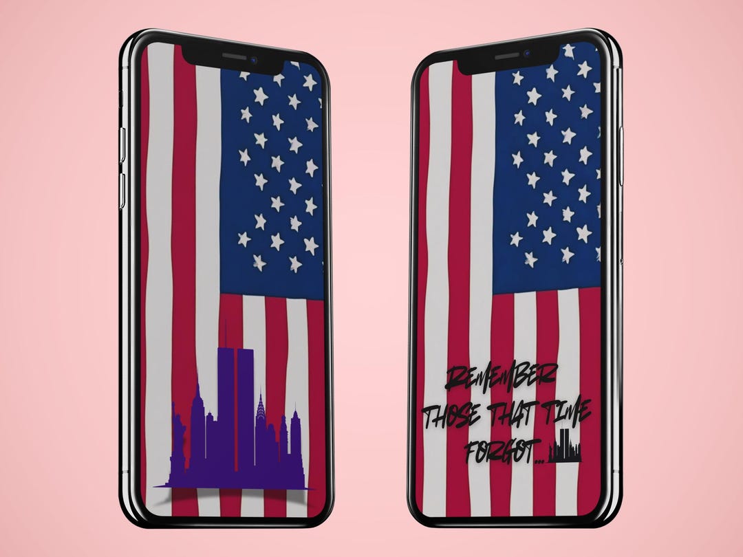 American Flag 911 Twin Towers Phone Wallpapers iPhone Android Phone ...