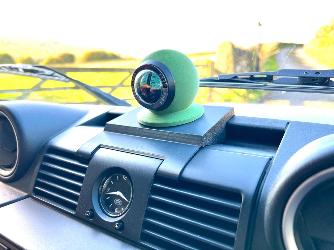 Land Rover Defender Dash Mount System - Magnetic Inclinometer | Base ...