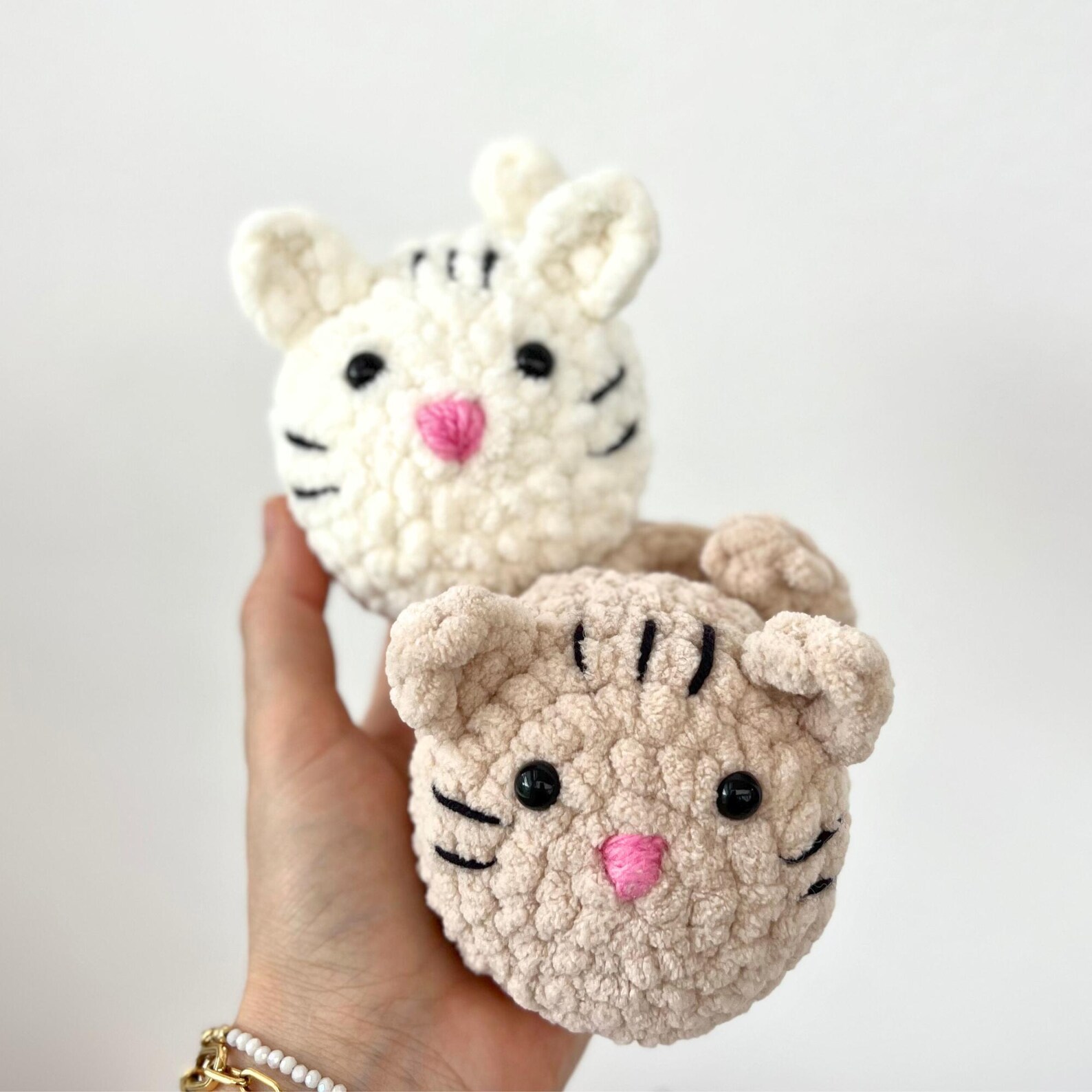 No Sew Cat Crochet Pattern Plush Toy for Beginners, Crochet Market ...