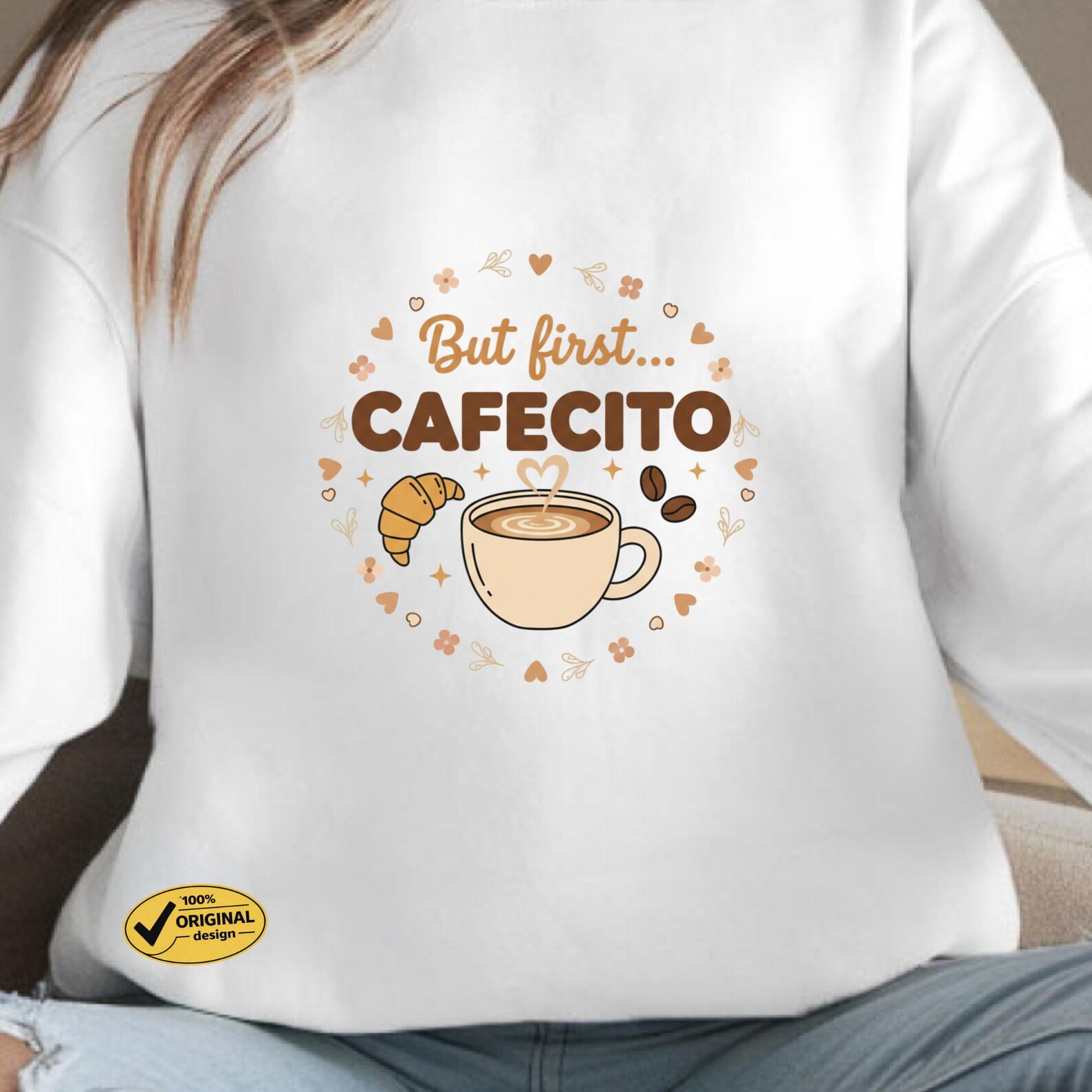 But First Cafecito Coffee Art | Professional Sublimation Design | Easy ...