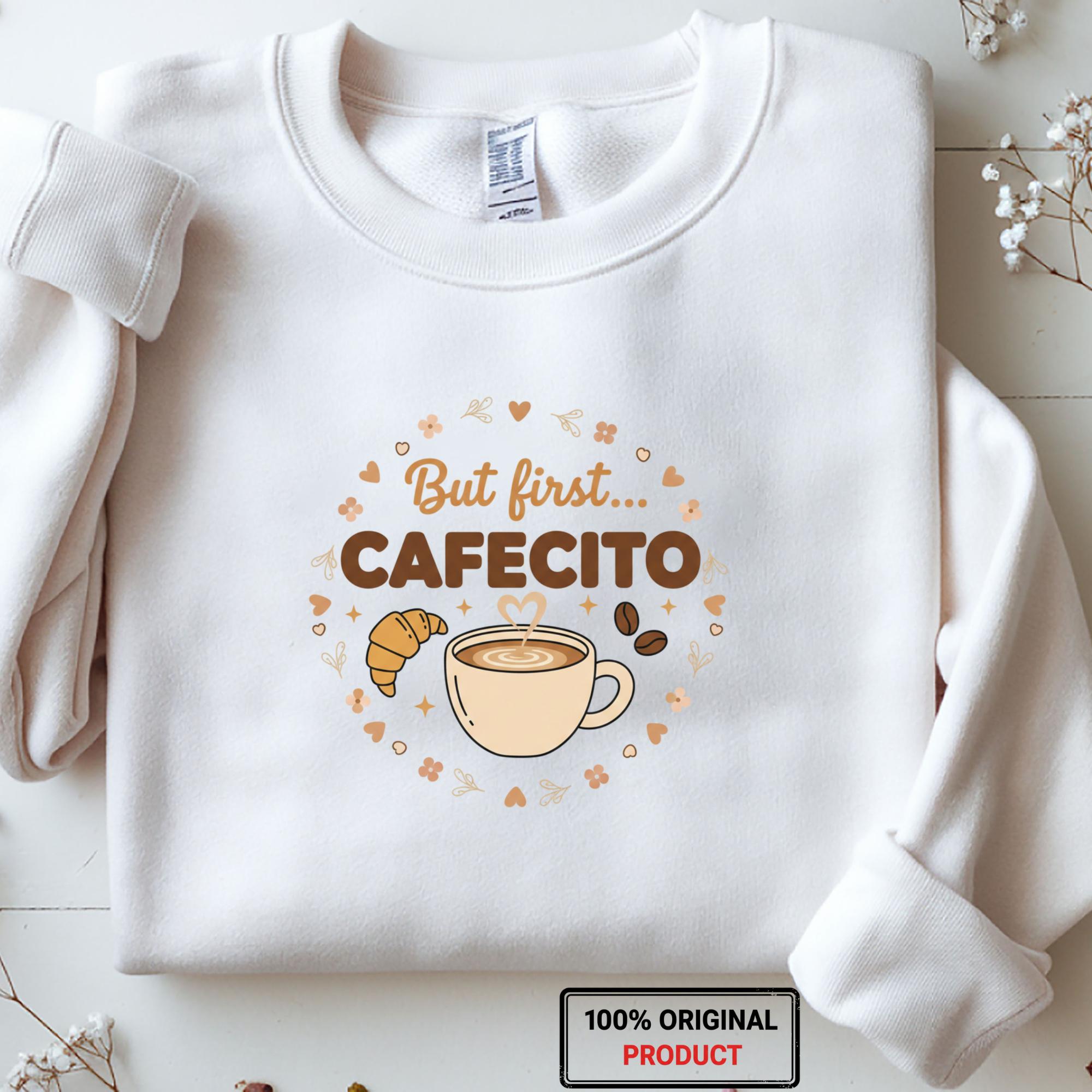 But First Cafecito Coffee Art | Professional Sublimation Design | Easy ...
