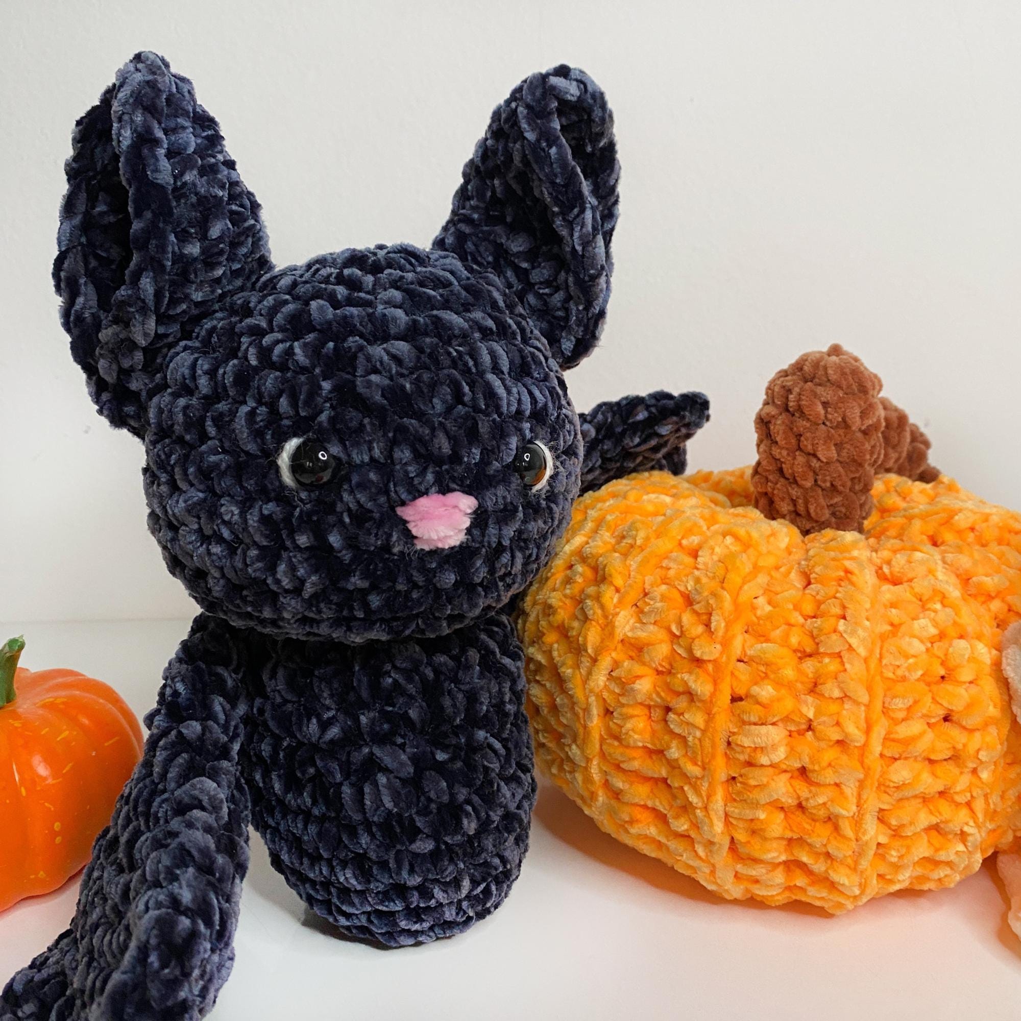 Halloween Bundle of 3 Crochet Pattern, Crochet Toy Pattern Ghost ...