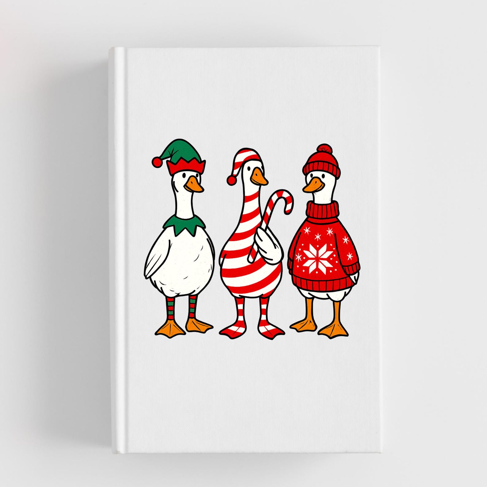 Christmas Goose PNG: Funny Holiday Farmhouse Clipart (digital Download ...