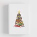 Book Tree Christmas PNG | Christmas Book Stack Tree Sublimation | Book ...
