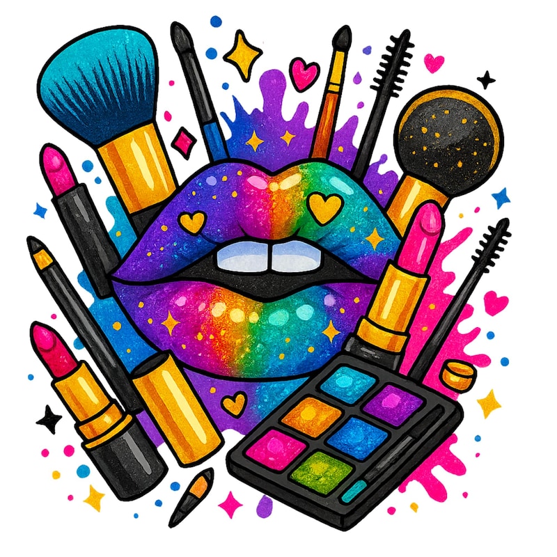 8in Makeup Bag - Etsy