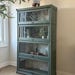 Gorgeous Moody Green Barrister Bookcase * Made to Order *** SHIPPING is ...