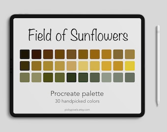 Mardi Gras Festival Carnival Procreate Color Palette Swatches, Purple ...