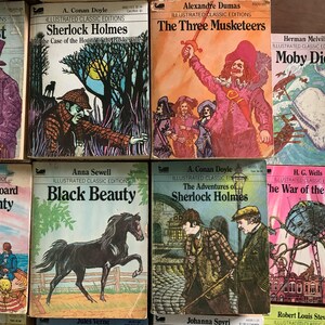 Vintage Mini Moby Books: Illustrated Classic Editions, 70s-80s ...
