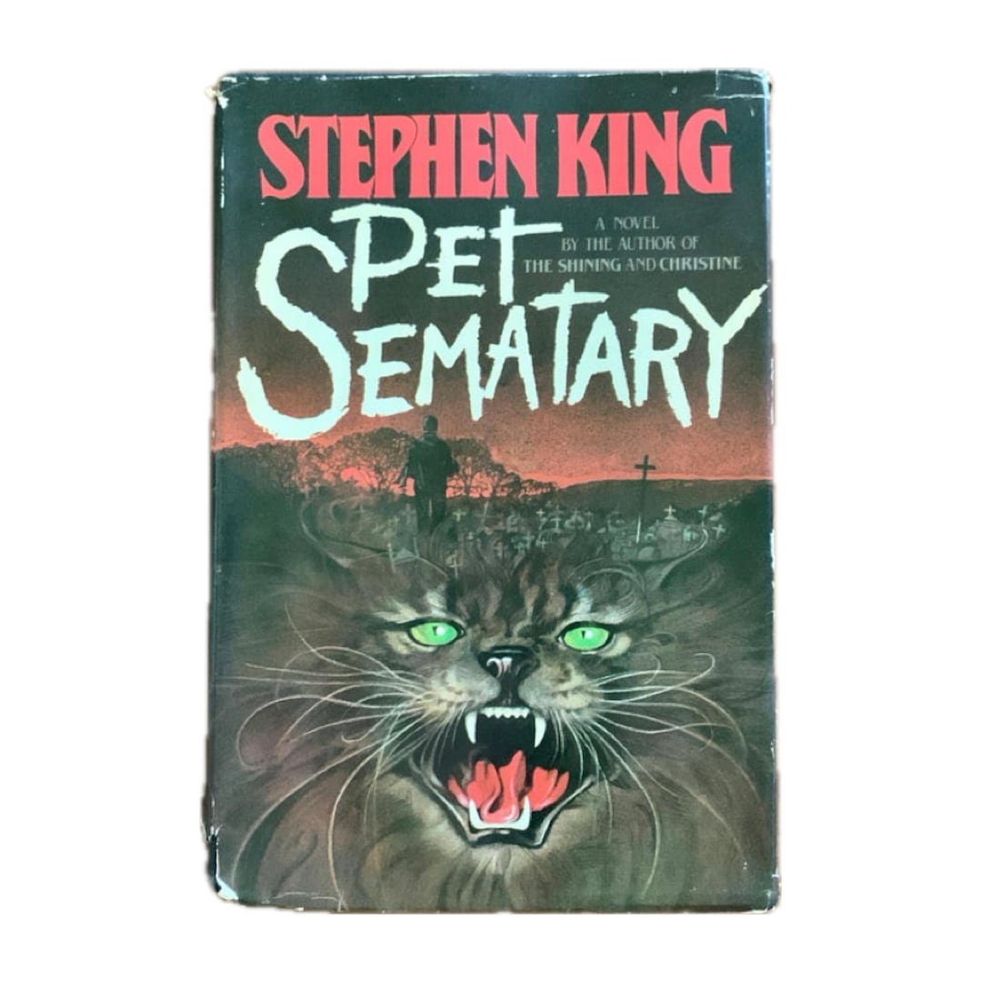 Pet Sematary by Stephen King: 1983 First Edition Hardcover With Dust ...